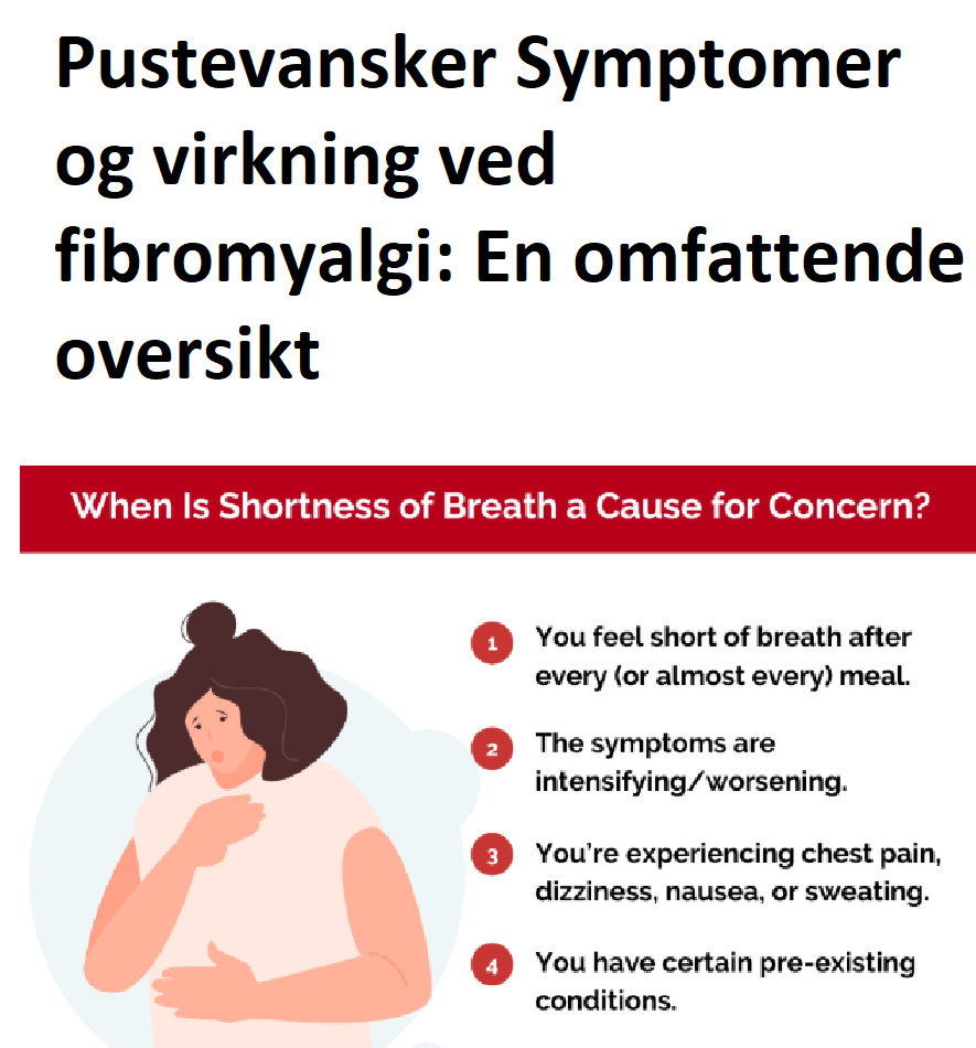 Pustevansker Symptomer og virkning ved fibromyalgi: En omfattende ...
